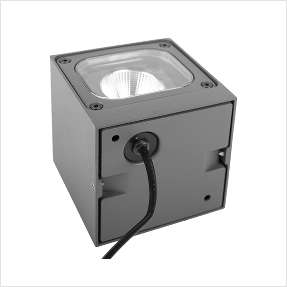 Lampa naścienna zewnętrzna GHANA 6 antracyt - LED COB 6W 3000K 410lm ...
