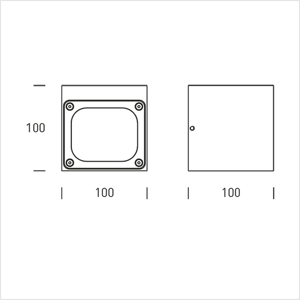 Lampa naścienna zewnętrzna GHANA 6 antracyt - LED COB 6W 3000K 410lm ...